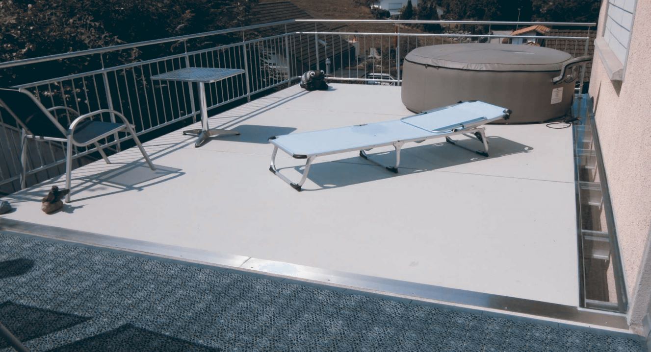 Balkonboden Terrazza Forte in Granit-Look mit steigender Nachfrage ...